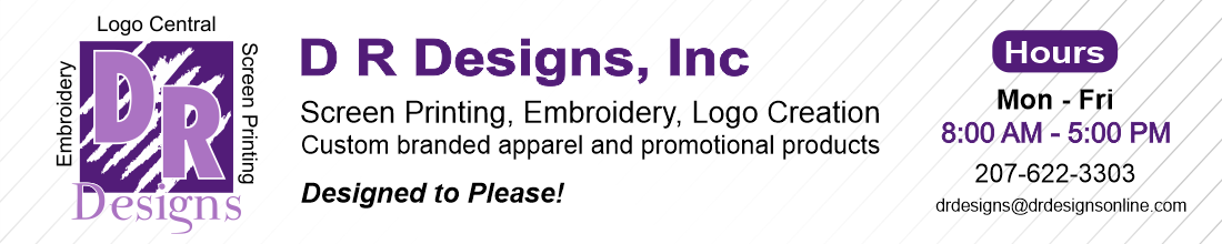 D R Designs, Inc. | Custom Screen Printing, Embroidery, & Logo Design